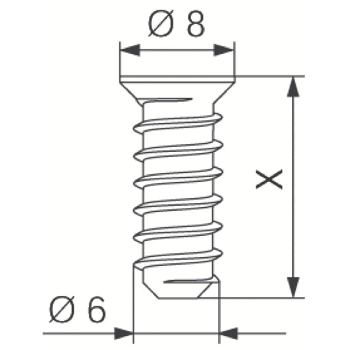 VIS EURO 13,5 MM - 036183 | Référence Batiment