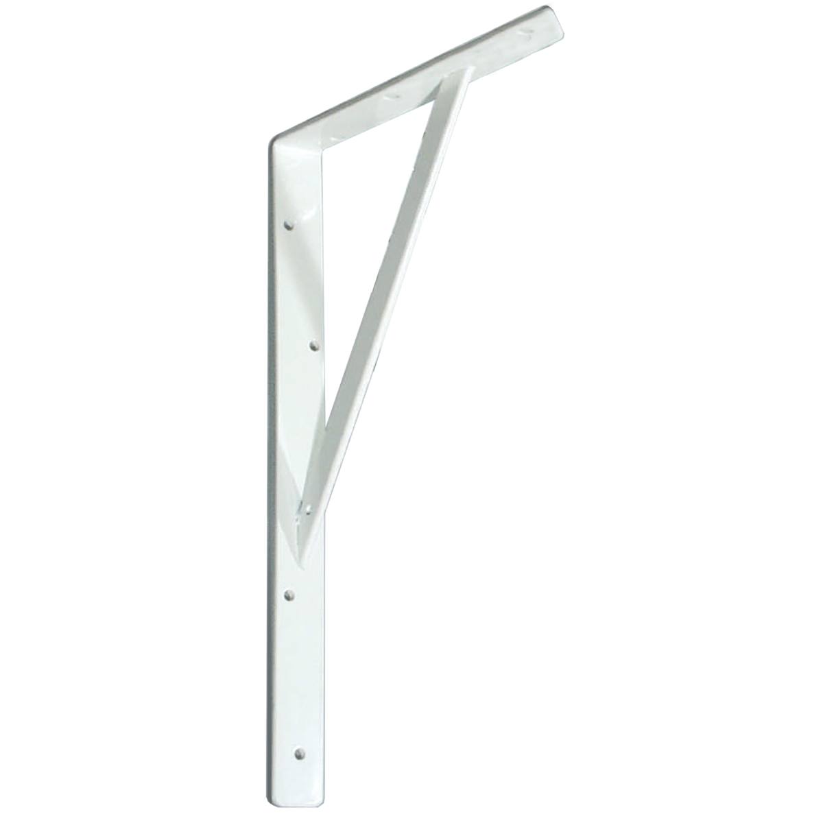 CONSOLE RENFORCÉE BLANCHE 330 x 500 MM CHARGE MAX 200 KG/PIÈCE - 112811 ...