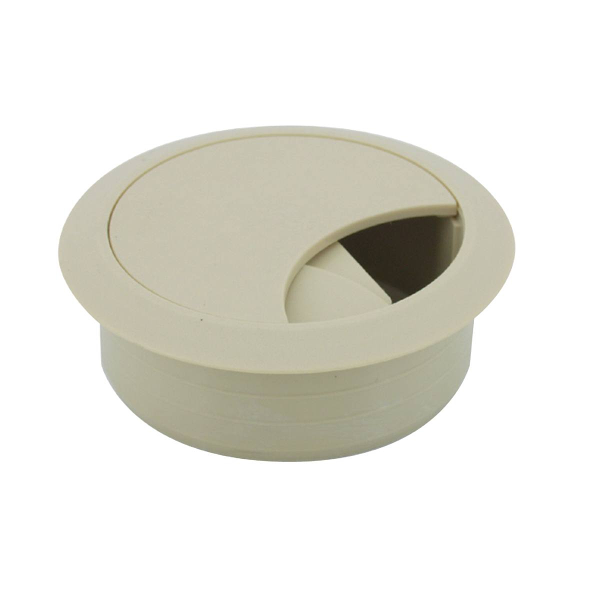 PASSE-CÂBLE ROND BEIGE Ø 80 MM - 023764 | Référence Batiment