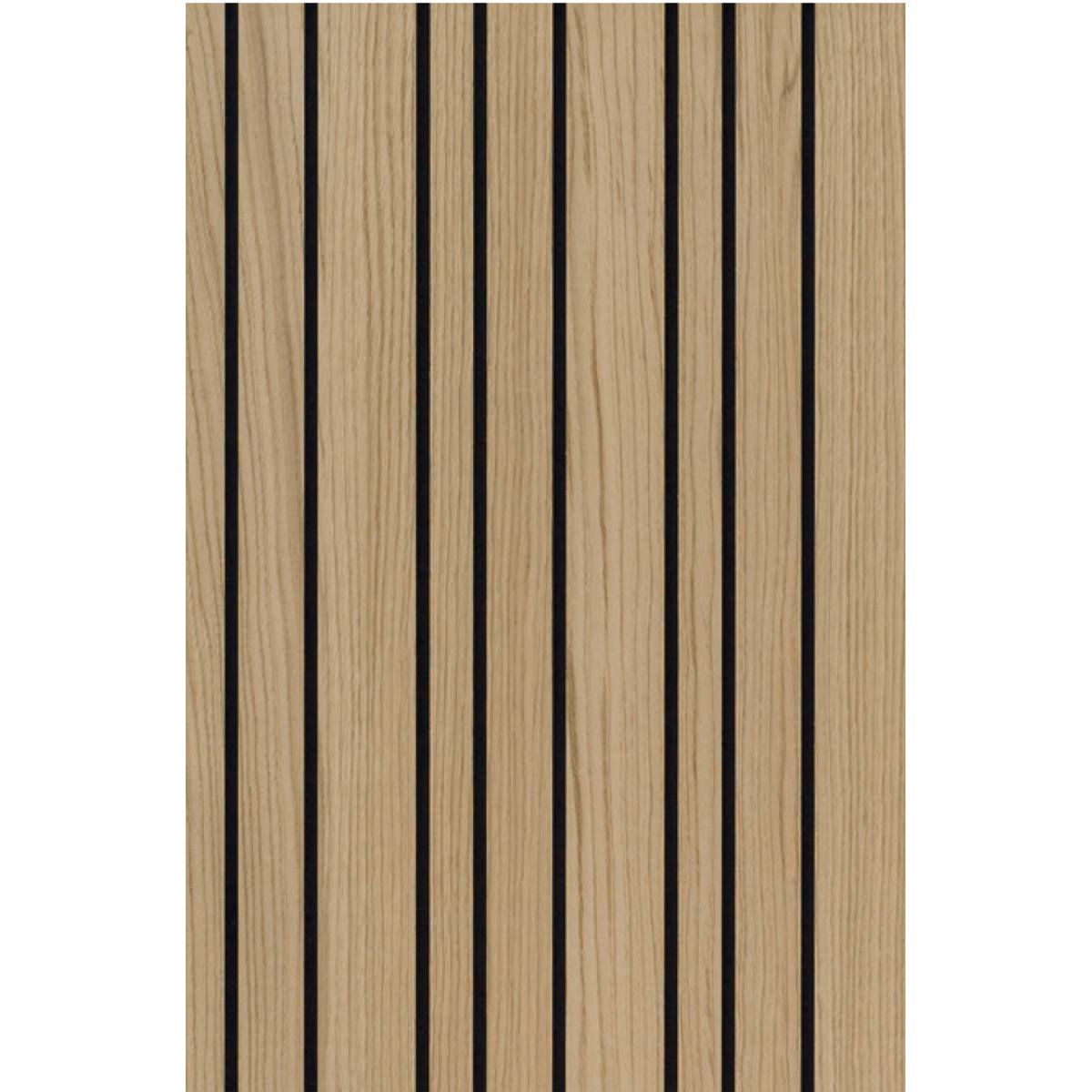 MDF NOIR CHÊNE RIGATO 033 RAINURE ALMERIA 2850x600x17 mm - 132682 ...