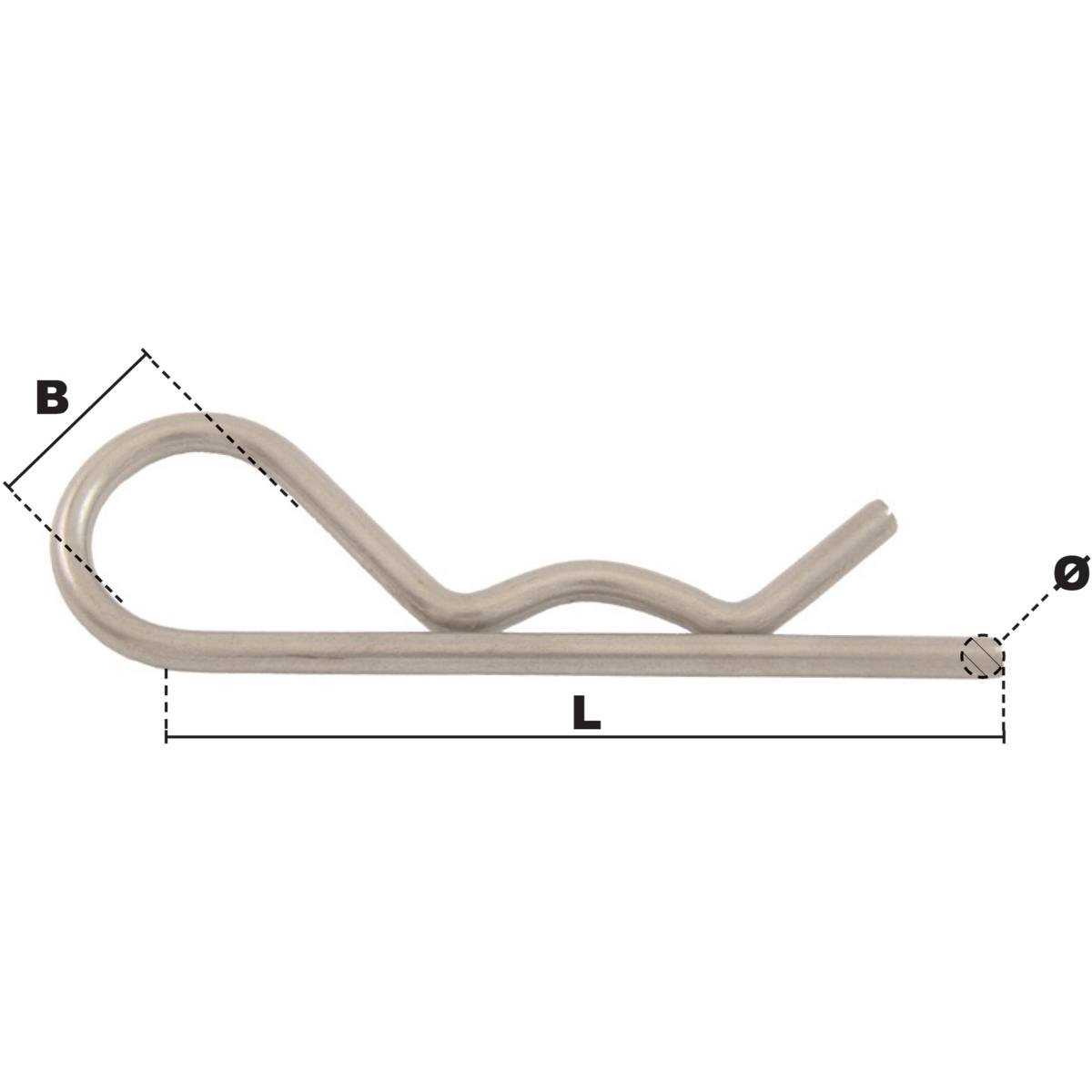 GOUPILLE BETA Ø 3 MM - 018478 | Référence Batiment