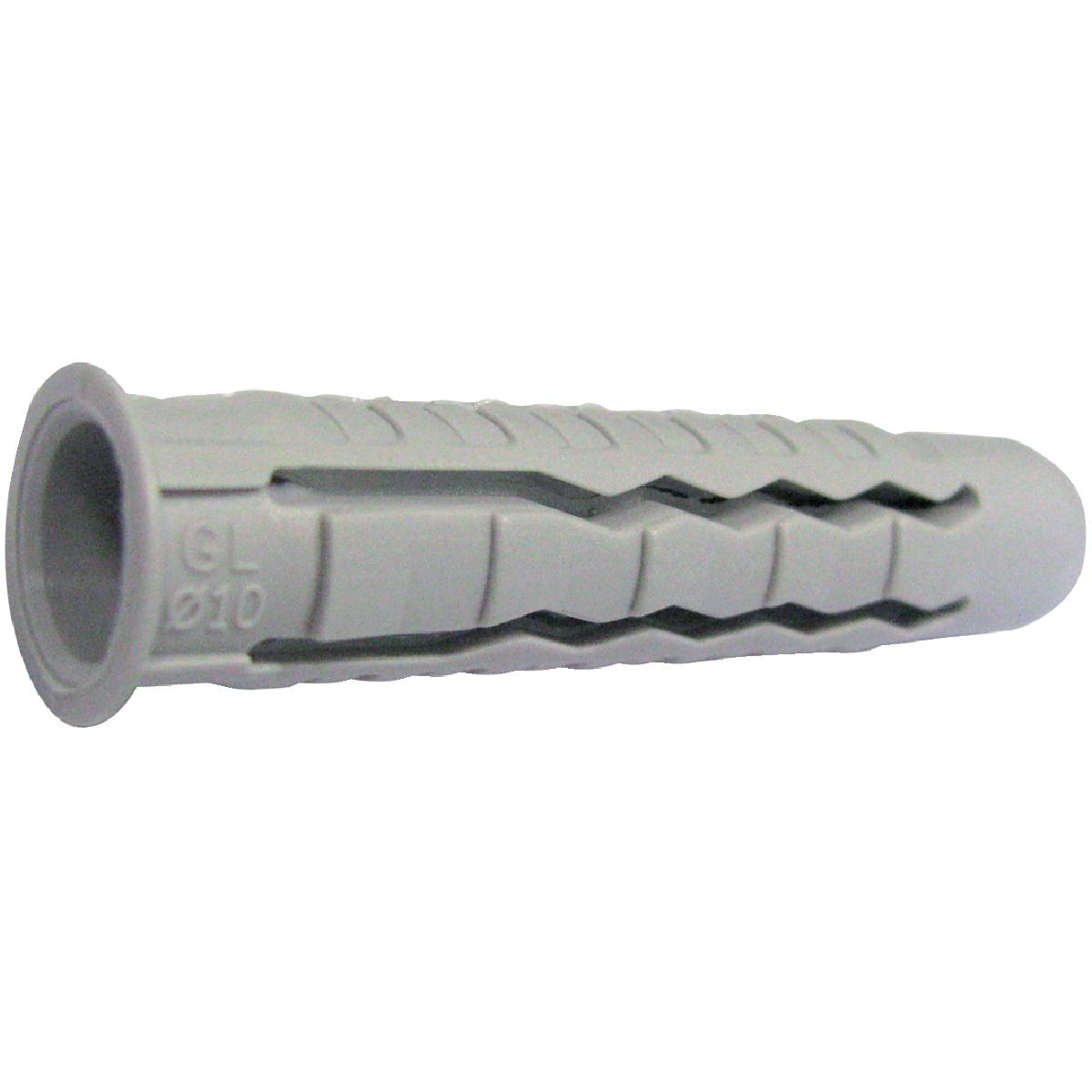 CHEVILLE NYLON AVEC COLLERETTE 12 X 60 MM - 050377 | Référence Batiment